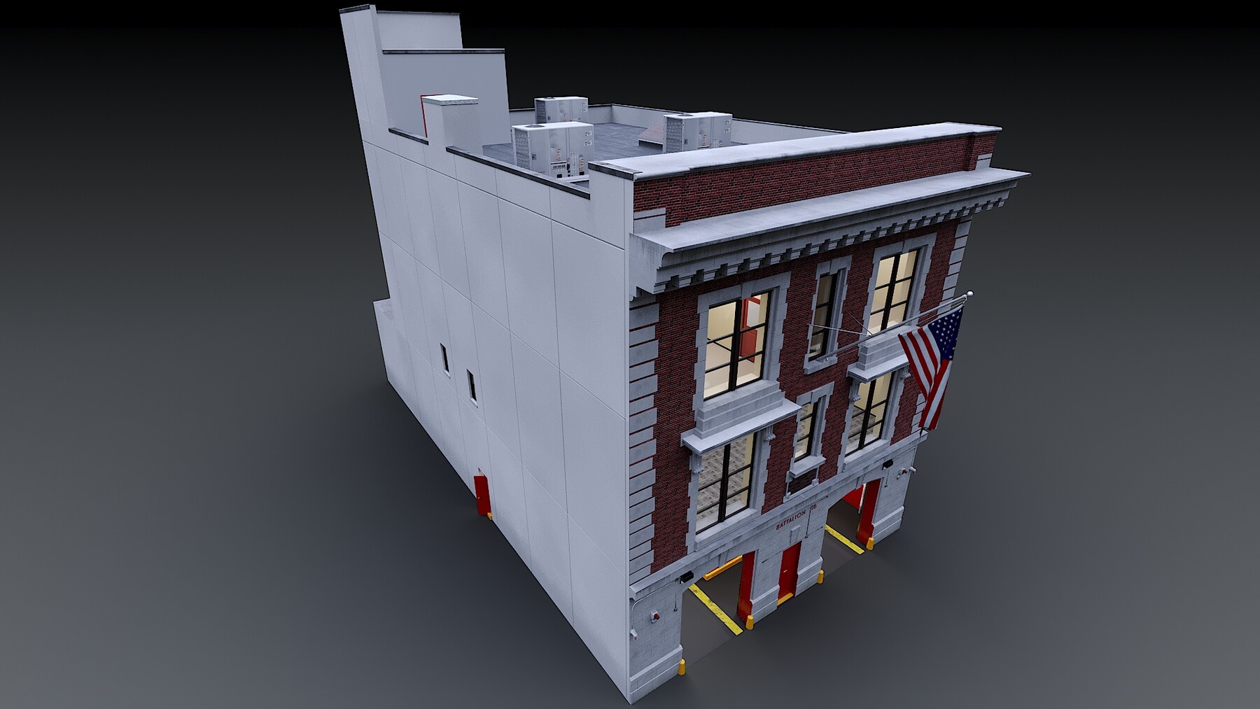 ArtStation - Firehouse FDNY | Game Assets