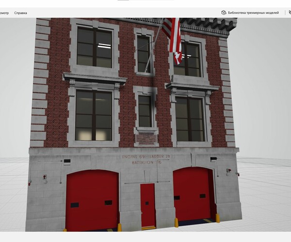 ArtStation - Firehouse FDNY | Game Assets