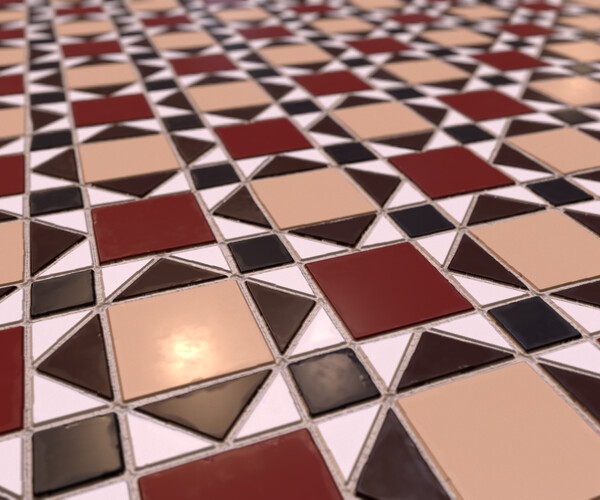 ArtStation - Victorian Tiles | Game Assets