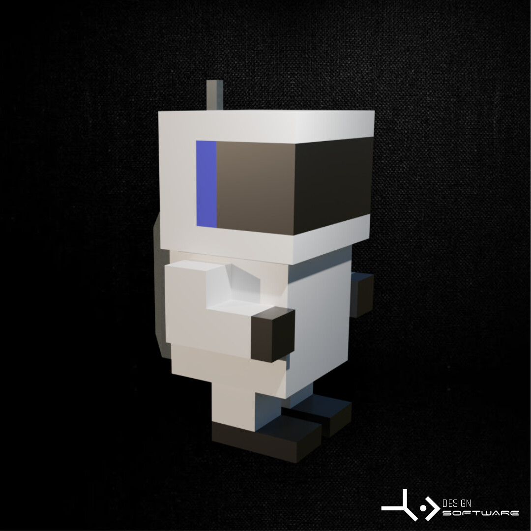 ArtStation - Astronaut doll Low-poly | Resources