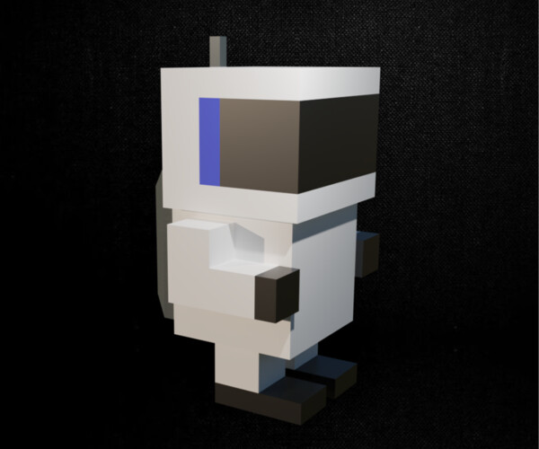 ArtStation - Astronaut doll Low-poly | Resources