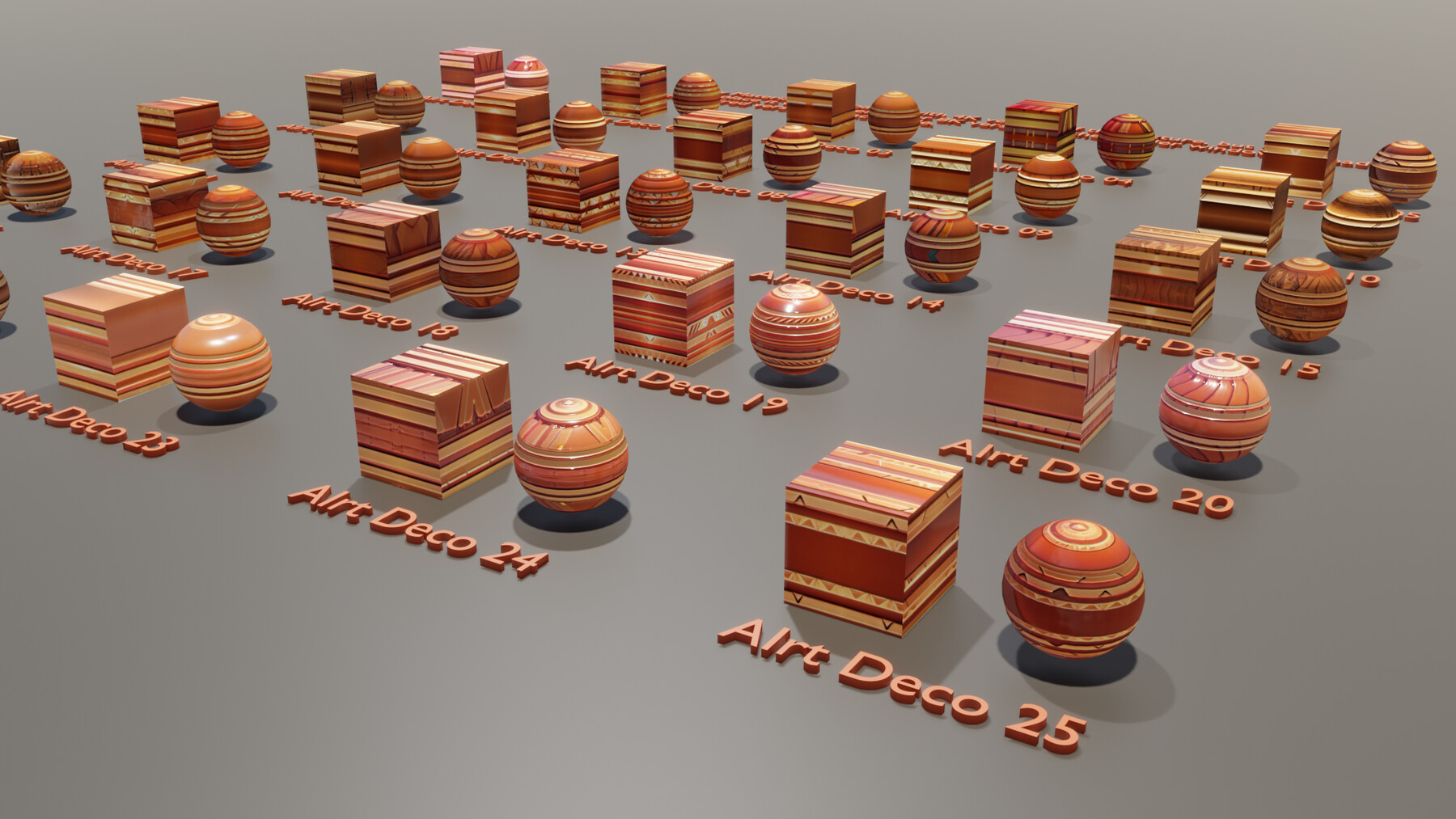 ArtStation - A.I Love Textures ! AIrt Deco Walls Vol.1 | Artworks