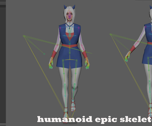 ArtStation - Devil Girl | Game Assets