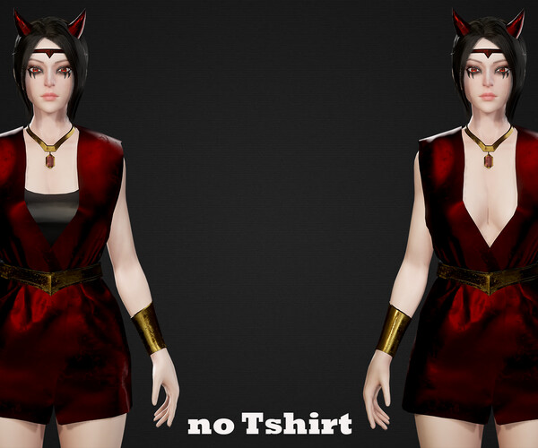 ArtStation - Devil Girl | Game Assets