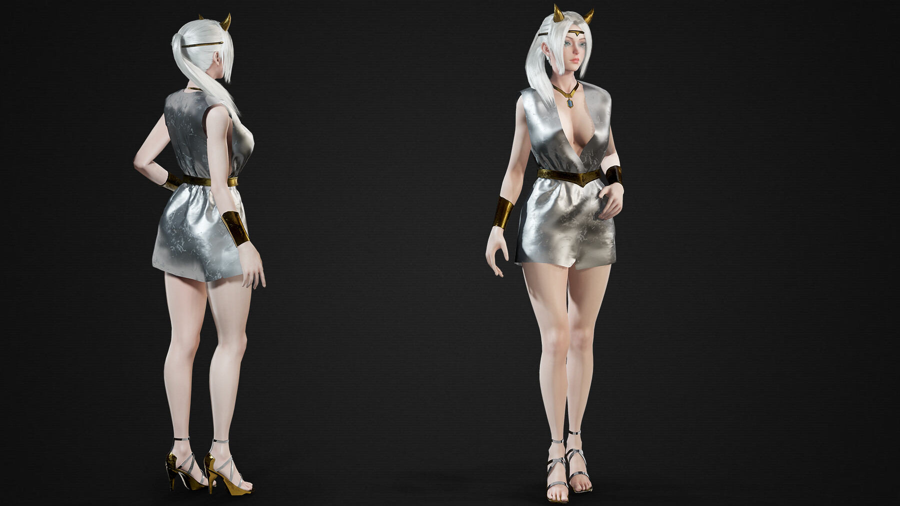 ArtStation - Devil Girl | Game Assets