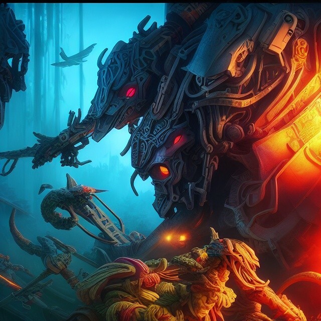 ArtStation - Armor Jungle Beast 2000 jpg pack | Artworks
