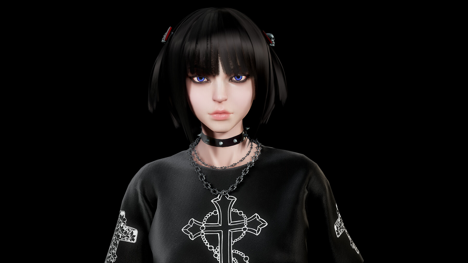 ArtStation - Rocker Girl HANNA | Game Assets