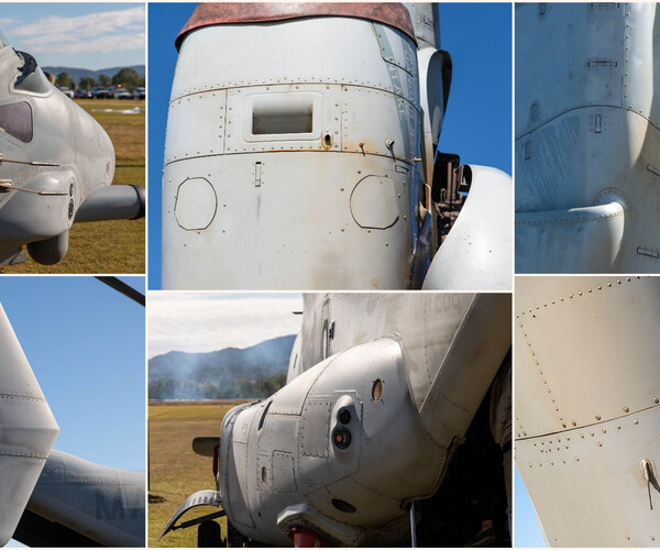 ArtStation - MACHINE Military VTOL Aircraft V-22 Osprey Photo Reference ...