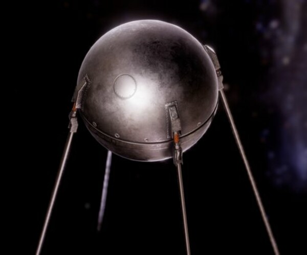 ArtStation - Sputnik space probe | Resources