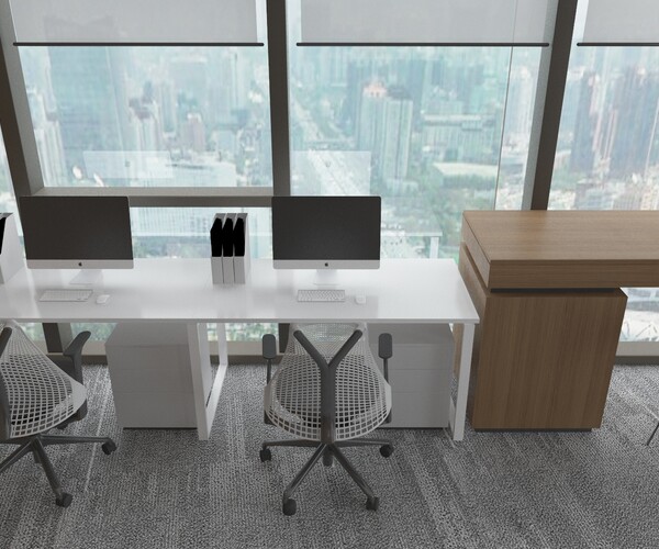 ArtStation - Administration Office - Workstation - 015 | Resources