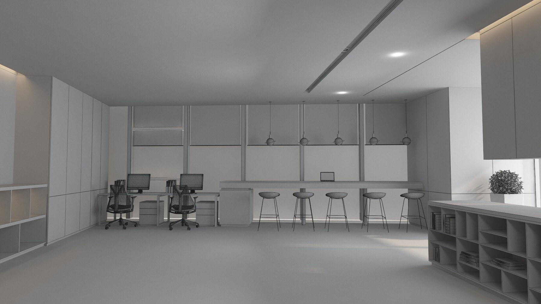 ArtStation - Administration Office - Workstation - 015 | Resources