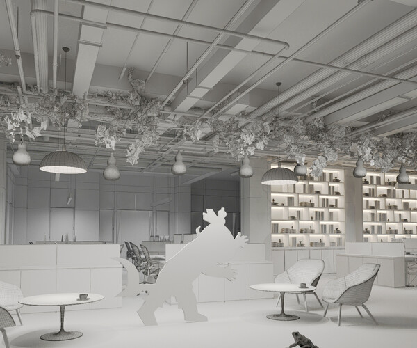 ArtStation - Administration Office - Workstation - 019 | Resources