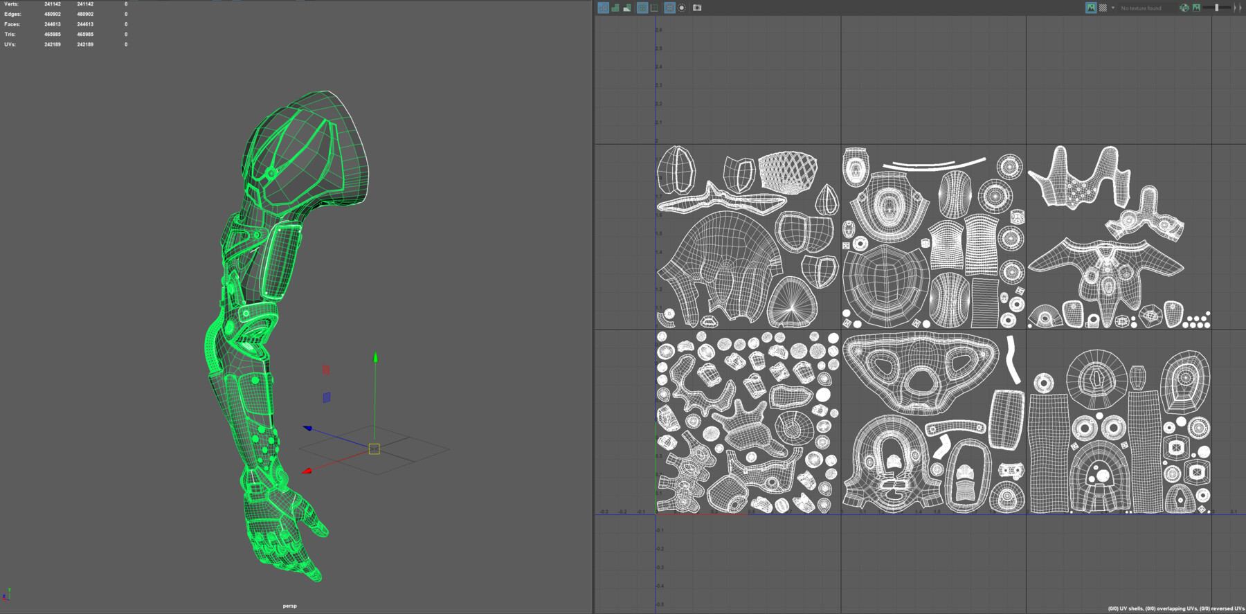 ArtStation - Realistic Cyberpunk Arm Augment | Resources