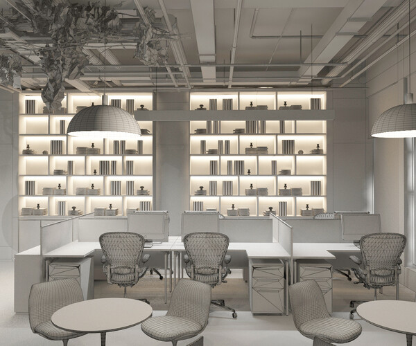 ArtStation - Administration Office - Workstation - 019 | Resources