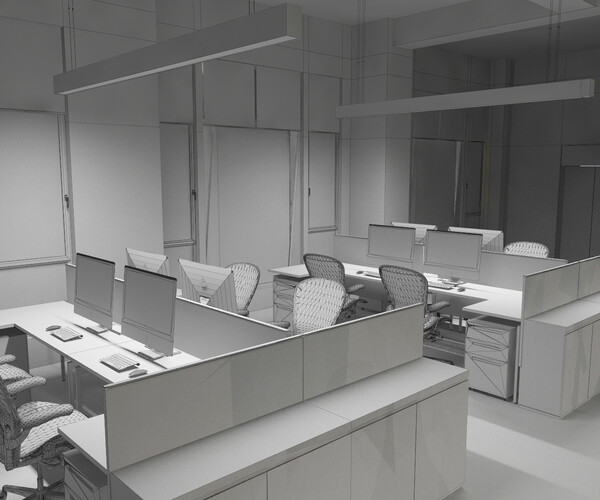 ArtStation - Administration Office - Workstation - 019 | Resources