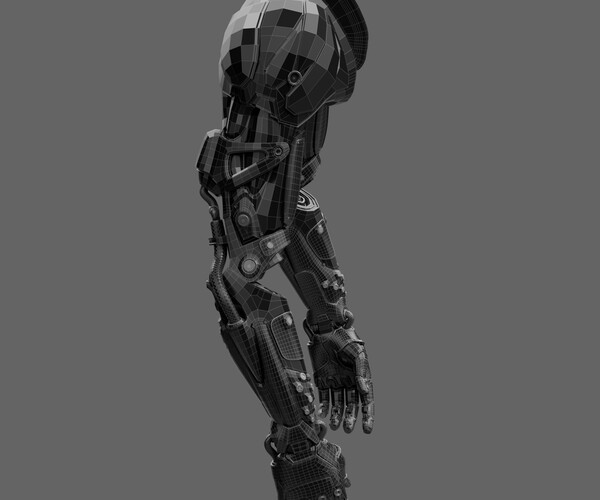 ArtStation - Realistic Cyberpunk Arm Augment | Resources