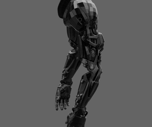 ArtStation - Realistic Cyberpunk Arm Augment | Resources