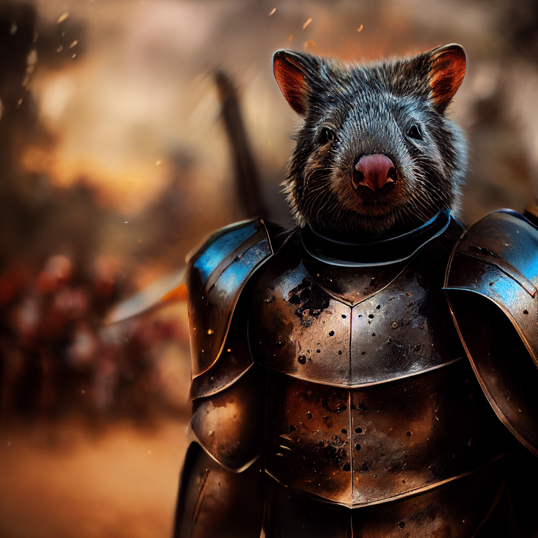 ArtStation - Wombat knight | Artworks