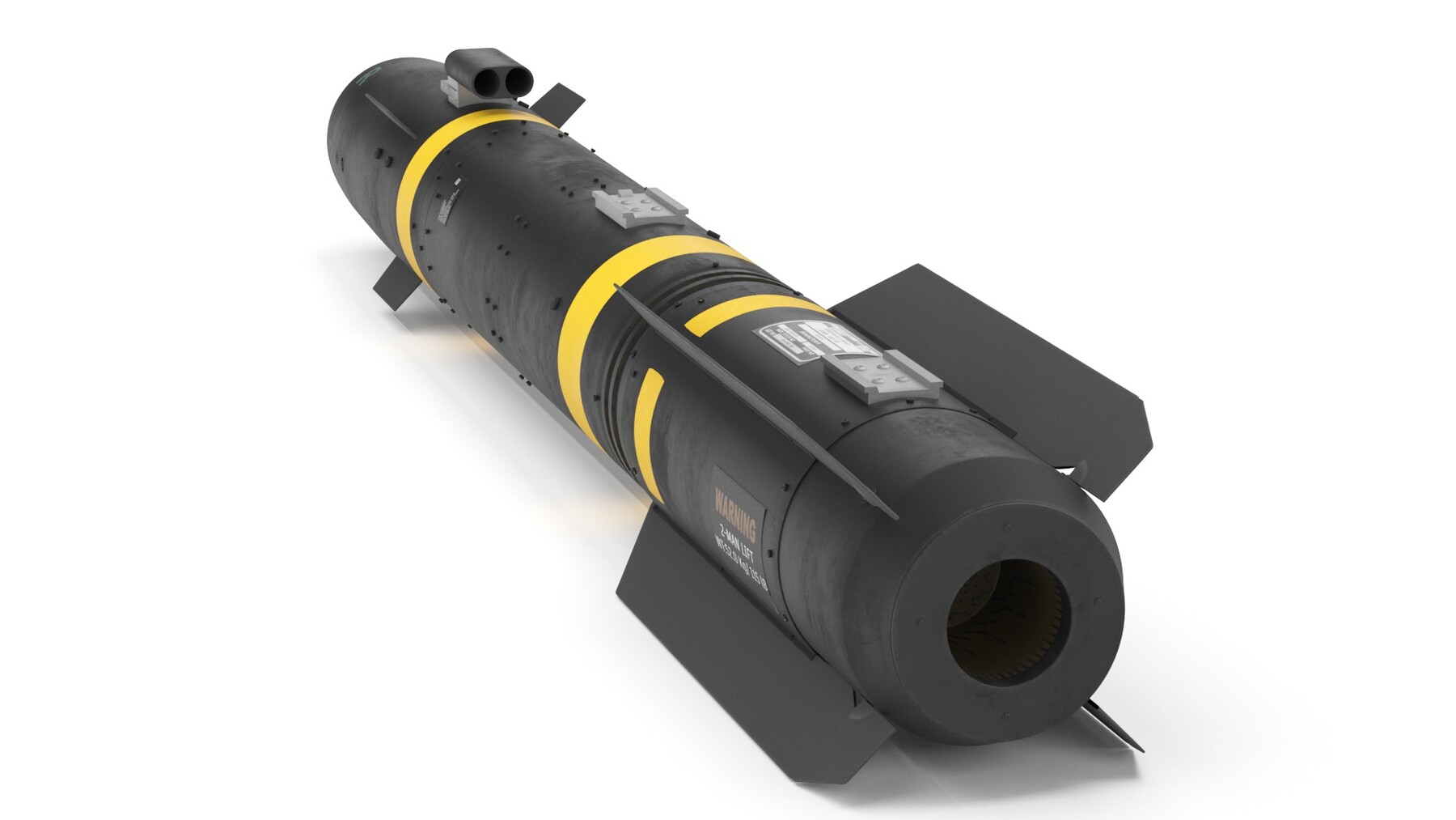 ArtStation - AGM-114R Hellfire, Air-to-Ground Missile 3D Model | Resources