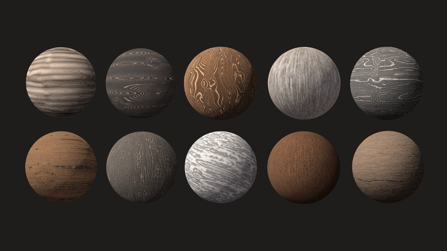 ArtStation - 20 Wood Material Set | Resources
