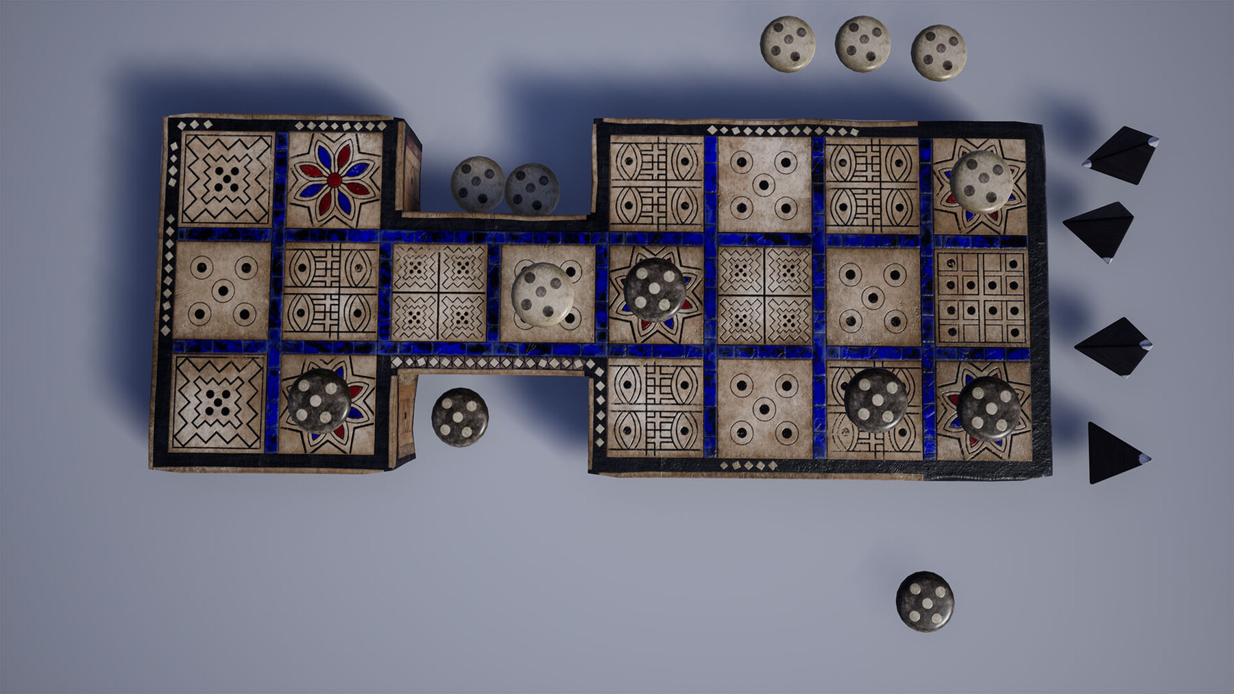 ArtStation - Ancient Board Games - Part 1 (UE4/UE5) | Game Assets