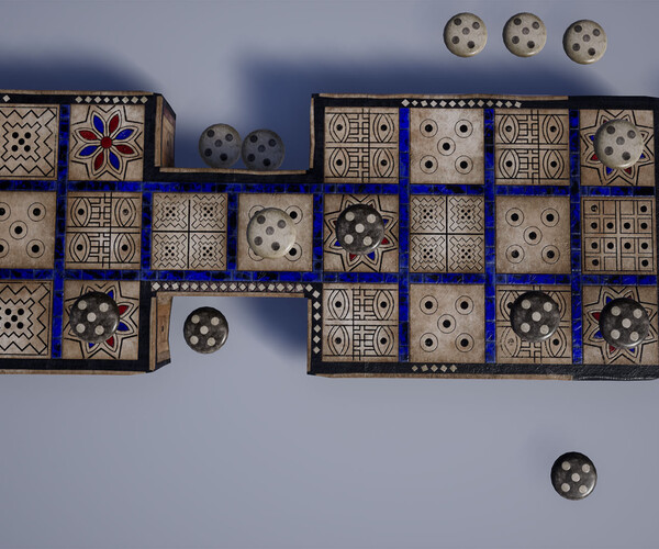 ArtStation - Ancient Board Games - Part 1 (UE4/UE5) | Game Assets