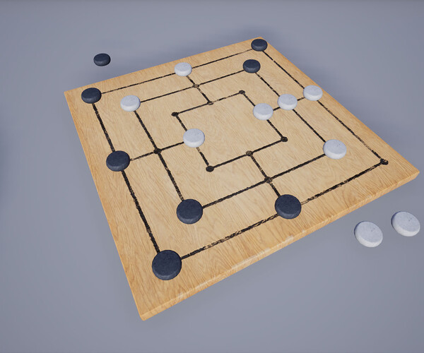 ArtStation - Ancient Board Games - Part 1 (UE4/UE5) | Game Assets