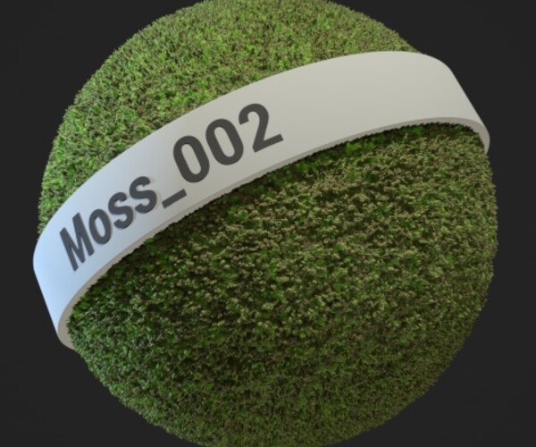 ArtStation - Redshift Shader C4D Moss v4 | Resources