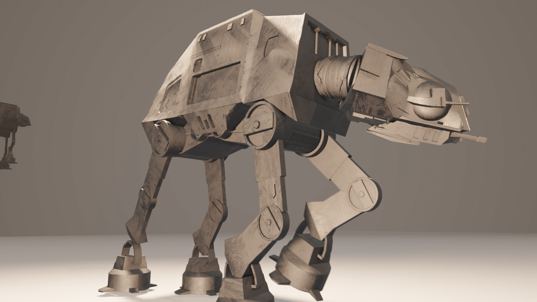 ArtStation - AT-AT walker | Resources