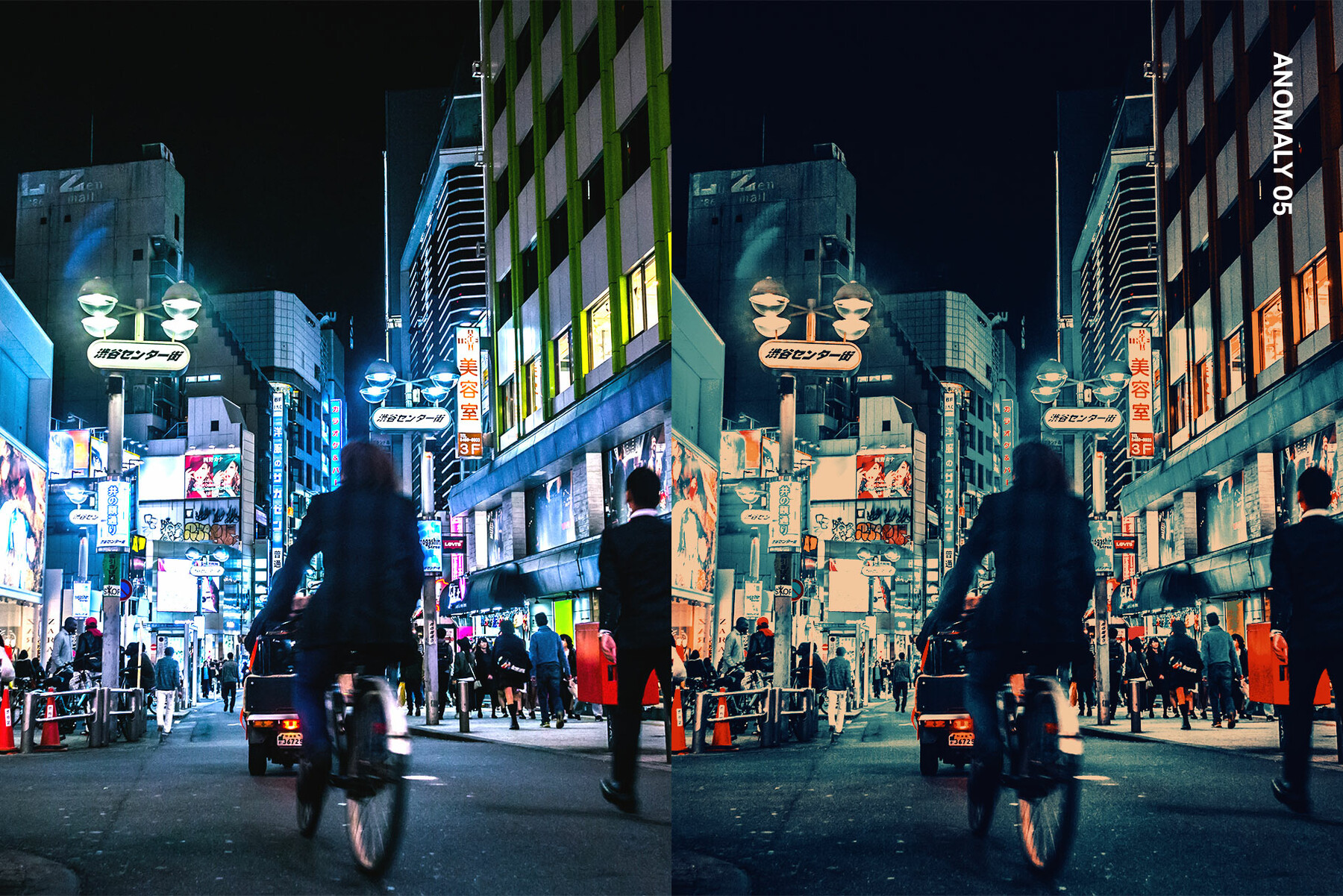 ArtStation - 25 Japan at Night LUTs and Lightroom Presets | Resources