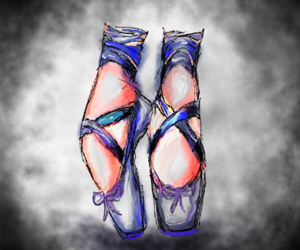 ArtStation - Ballet shoes 3 (3000×3000px) | Artworks