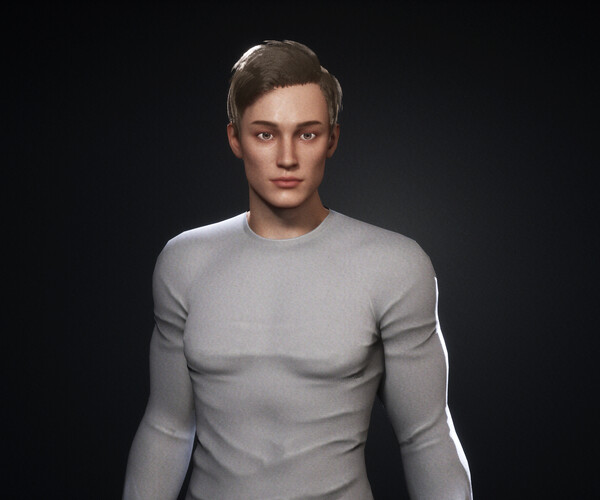 ArtStation - Casual Guy Ryan [M1] | Game Assets