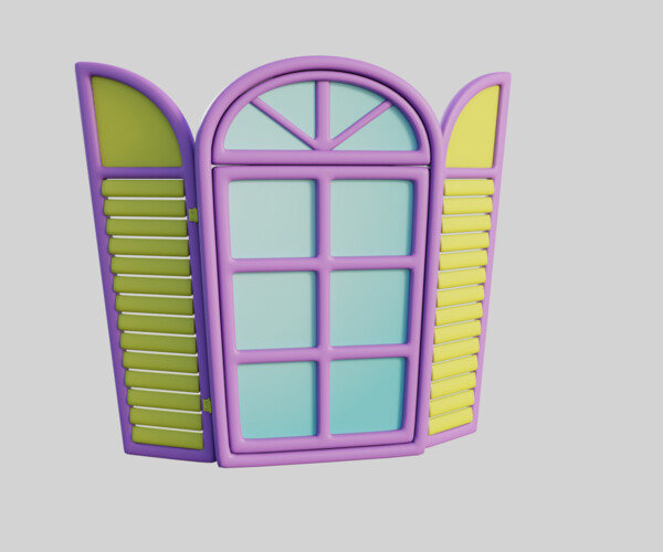 ArtStation - Cartoon Windows Collection 2 | Game Assets