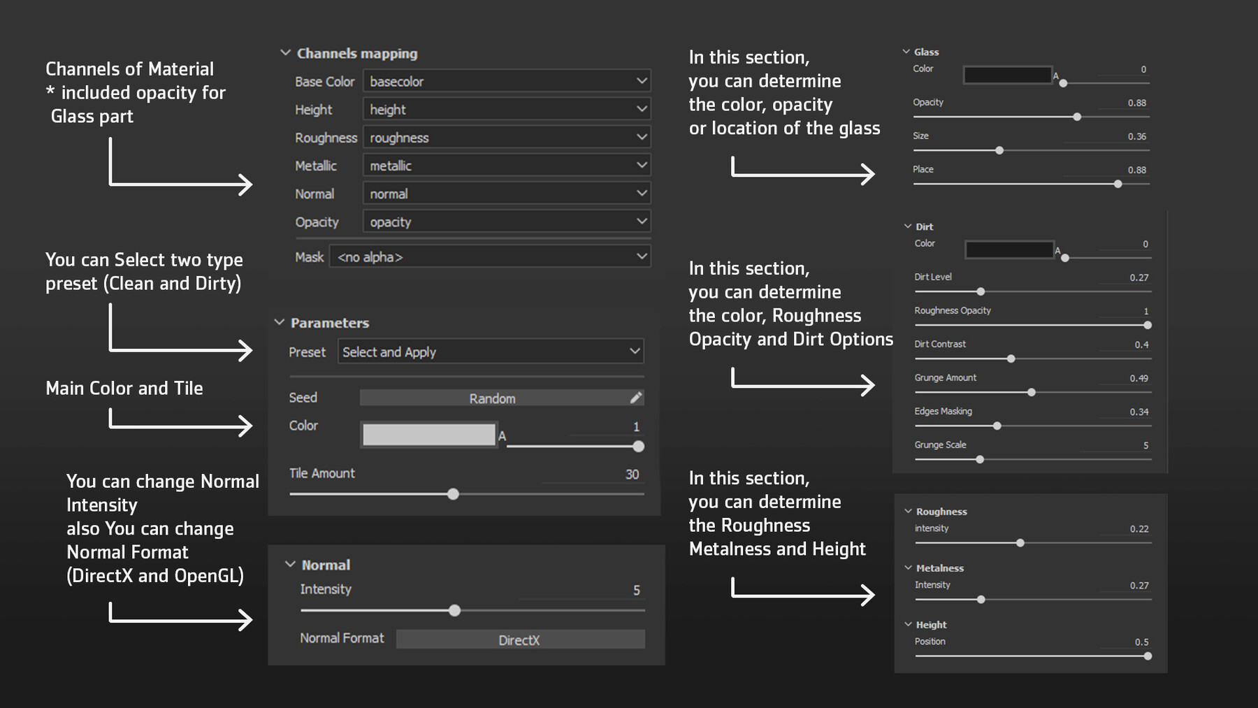 ArtStation - 32 Garage Door and Shutter Material (SBSAR, 4K PBR Texture ...