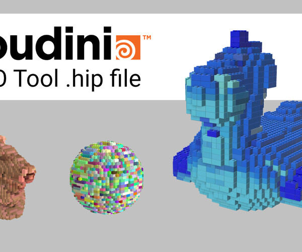 ArtStation - Houdini LEGO Tool (.hip file) | Resources