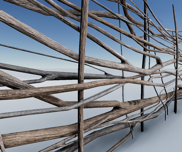 ArtStation - Fence | Game Assets