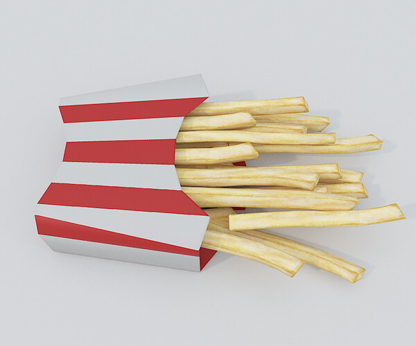 ArtStation - French Fries | Game Assets