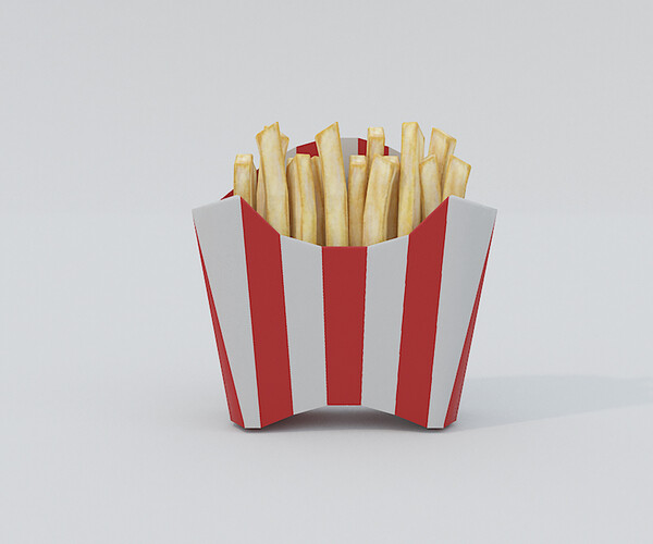ArtStation - French Fries | Game Assets