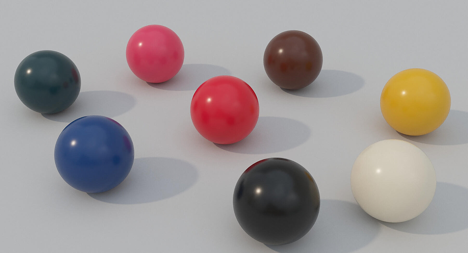 ArtStation - 3D Snooker Balls And Triangle | Game Assets