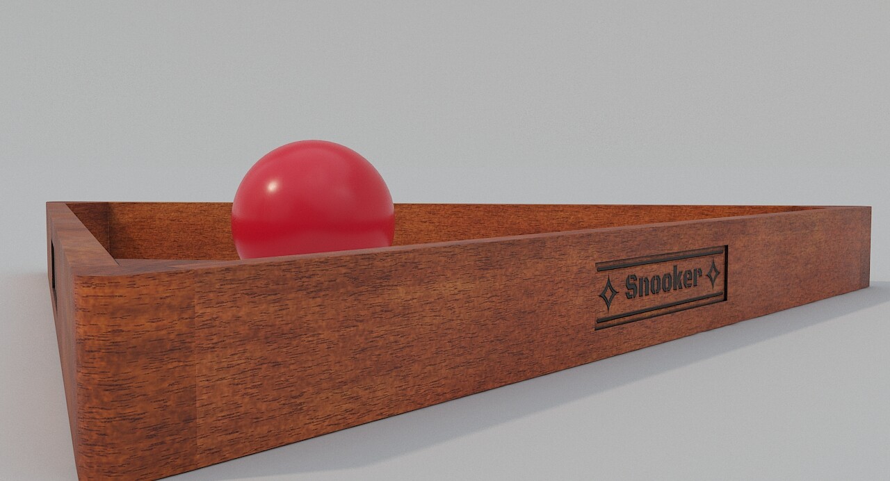 ArtStation - 3D Snooker Balls And Triangle | Game Assets