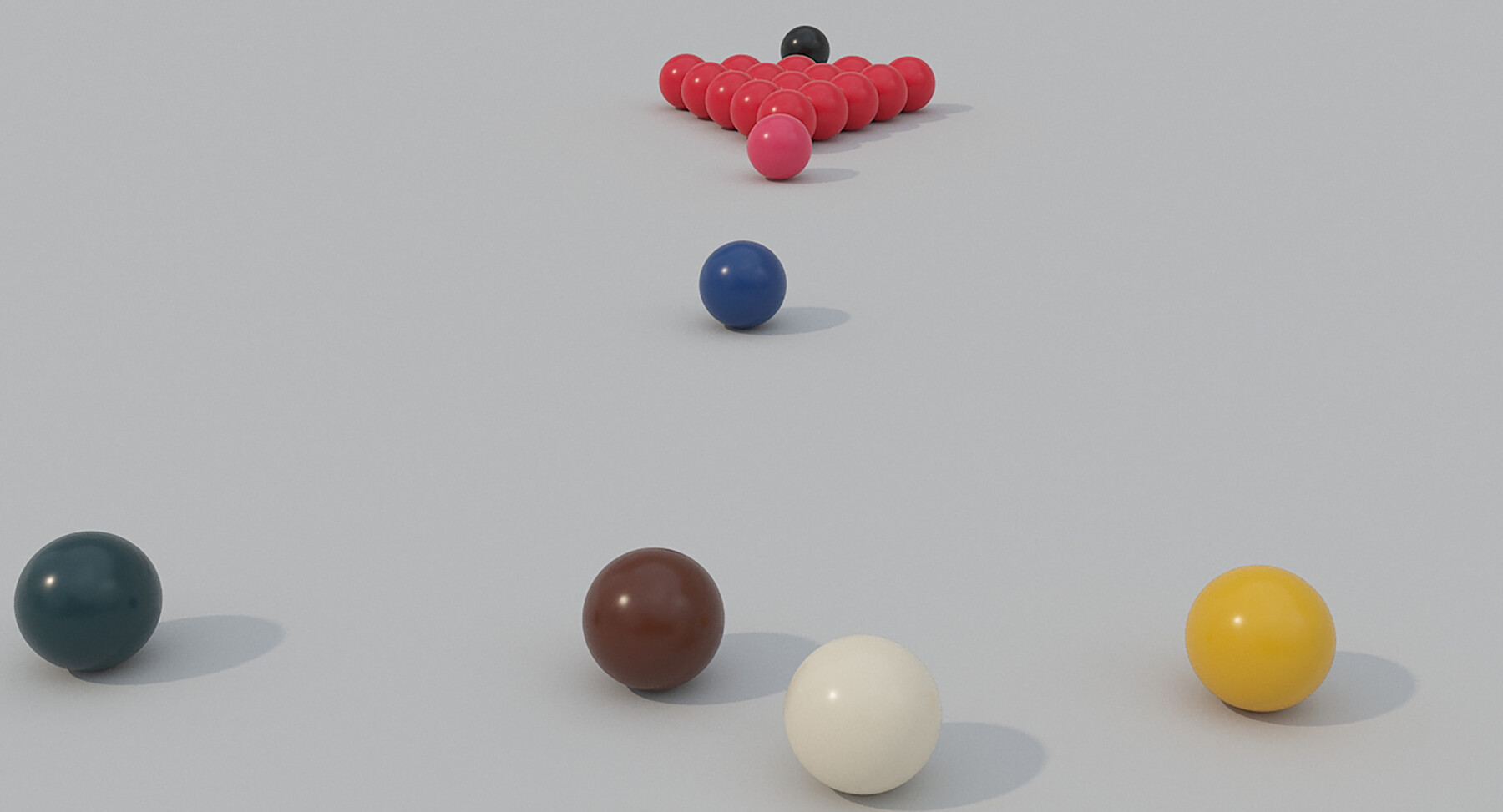 ArtStation - 3D Snooker Balls And Triangle | Game Assets