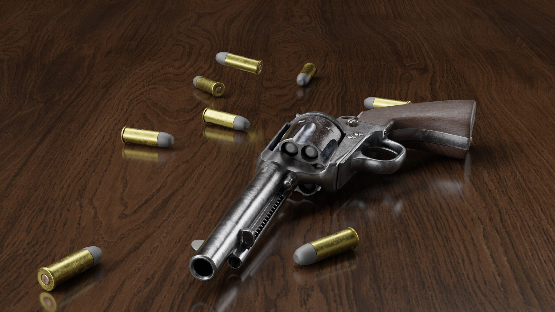 ArtStation - Colt Single Action Army (SAA) | Resources