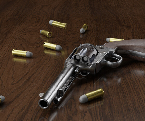 ArtStation - Colt Single Action Army (SAA) | Resources