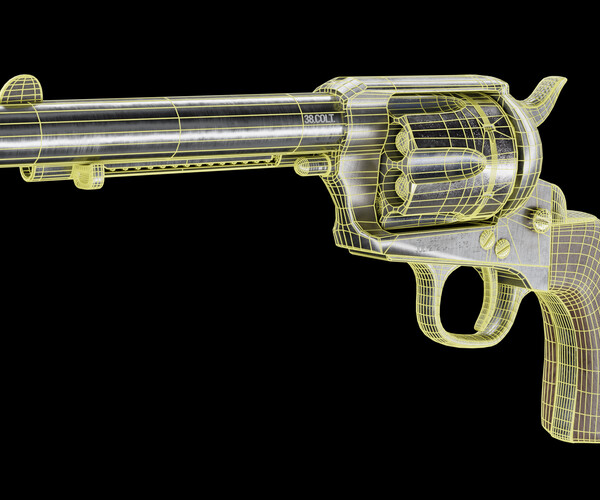 ArtStation - Colt Single Action Army (SAA) | Resources