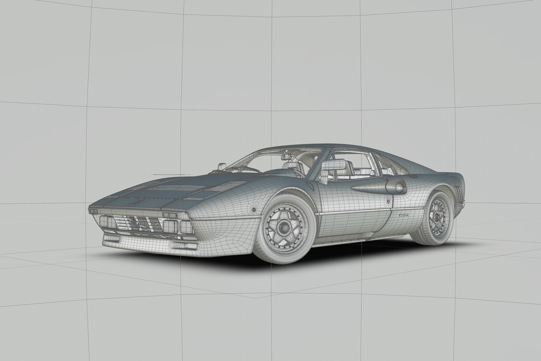 ArtStation - Ferrari 288 GTO 1984 | Game Assets
