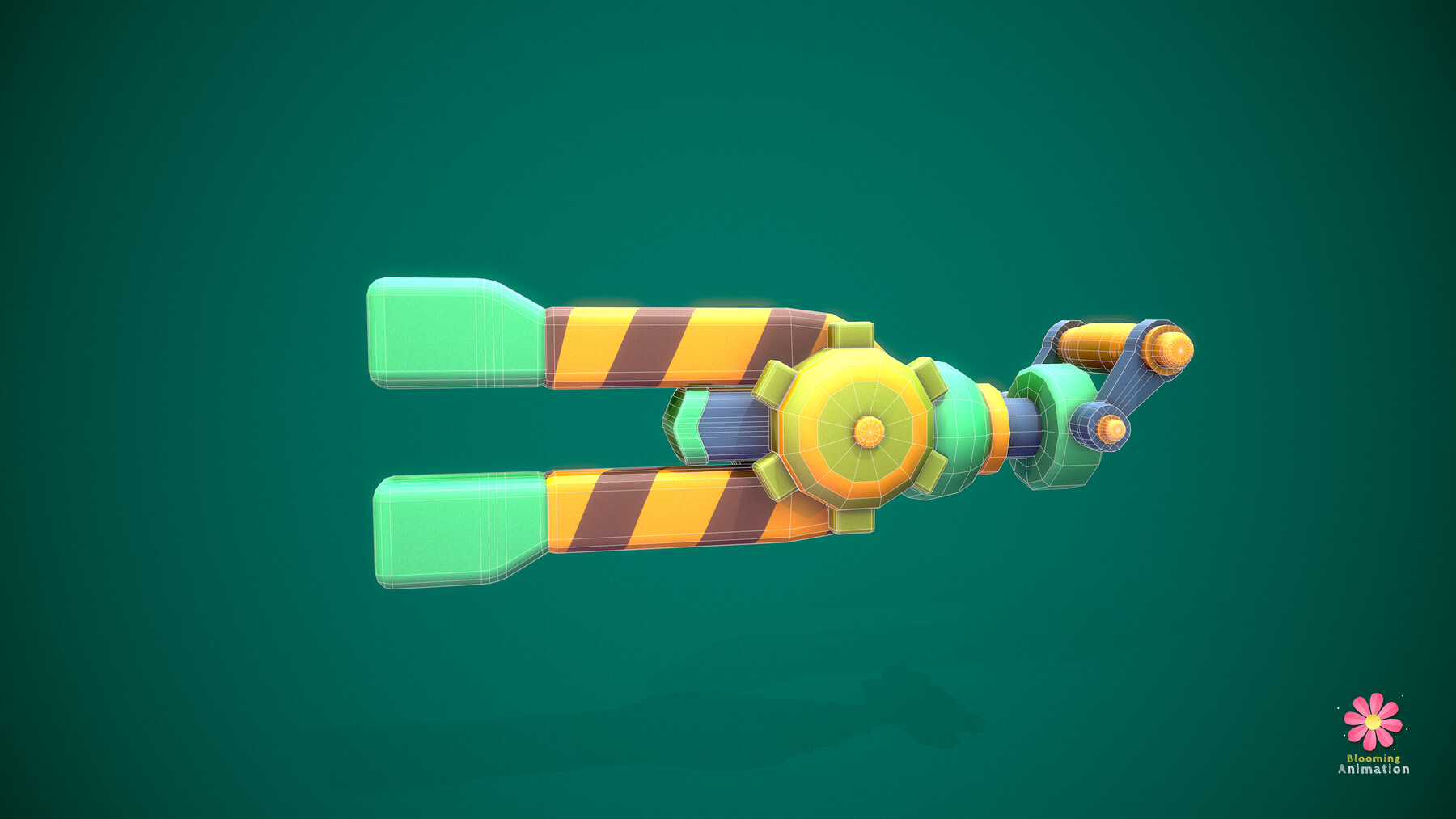 ArtStation - Stylized Magnetgun for Ar, Vr and Games | Game Assets