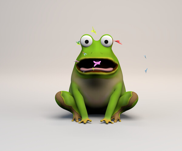 ArtStation - Gazing Frog | Resources