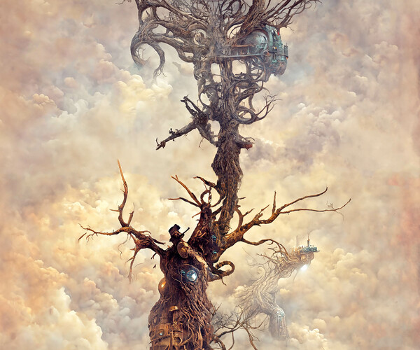 ArtStation - Steampunk Tree | Artworks