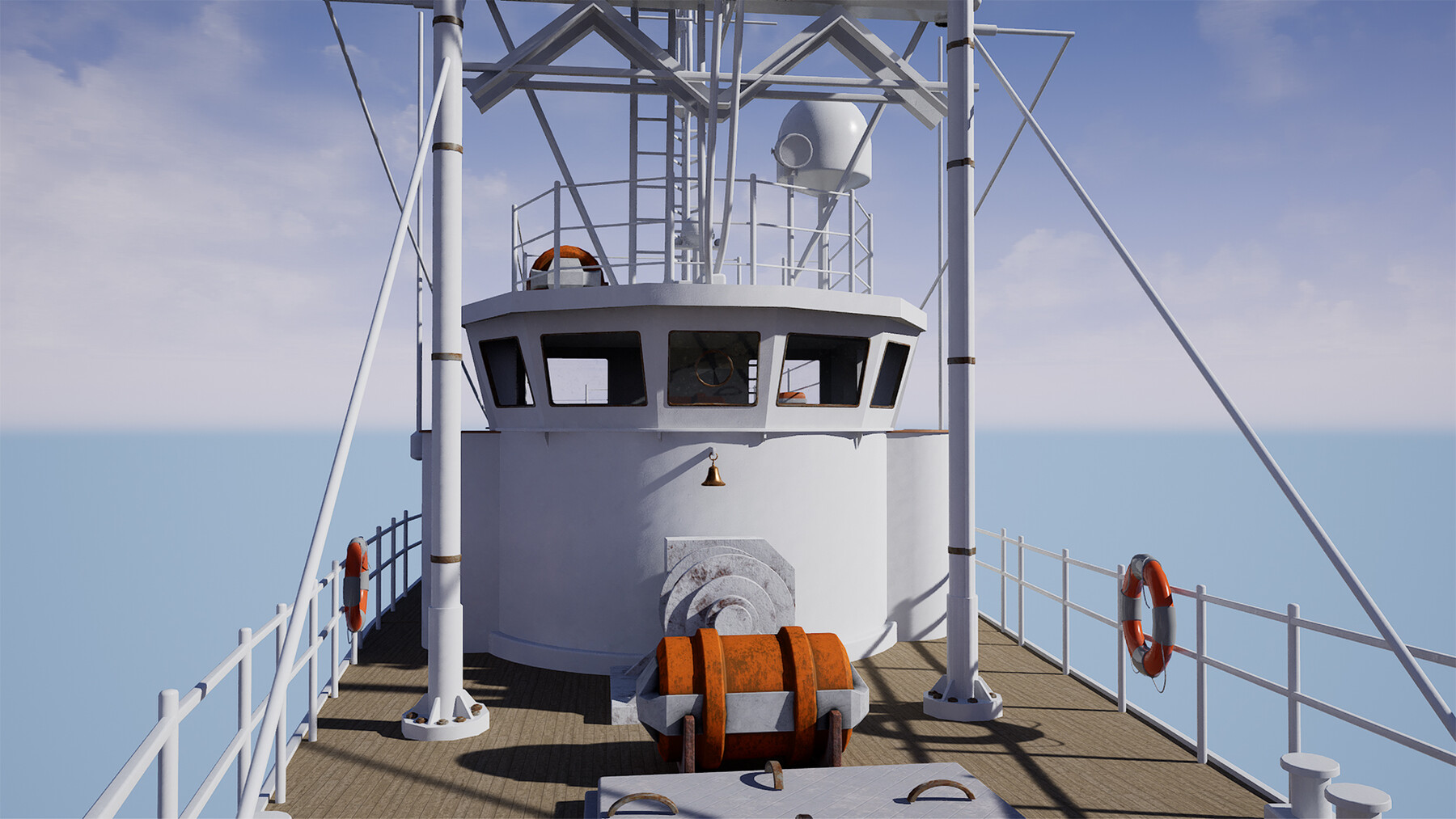 ArtStation - Research Vessel | Game Assets