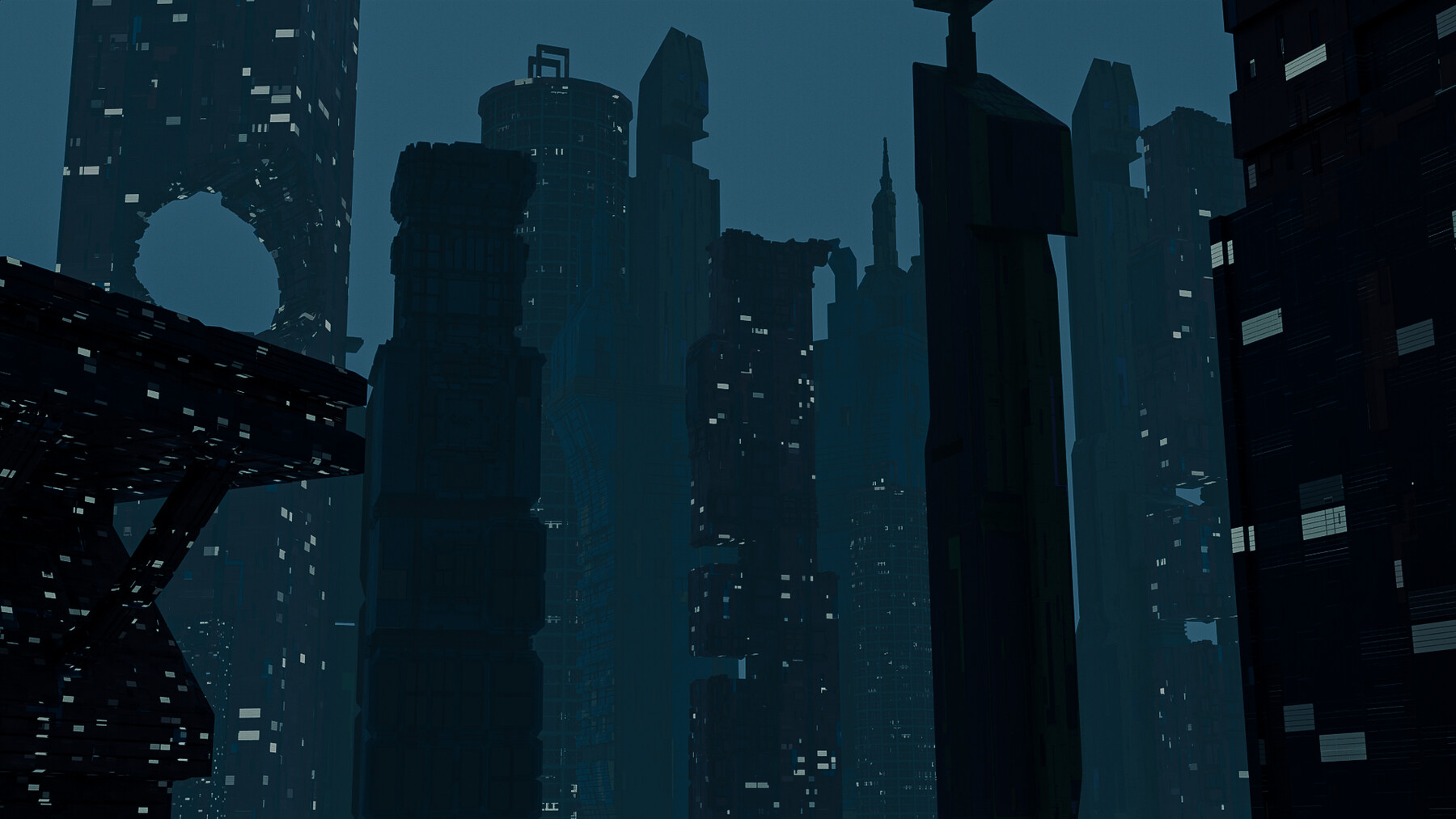 ArtStation - 15 Sci-Fi High Detail Building with city Generator and sci-fi procedural material ...